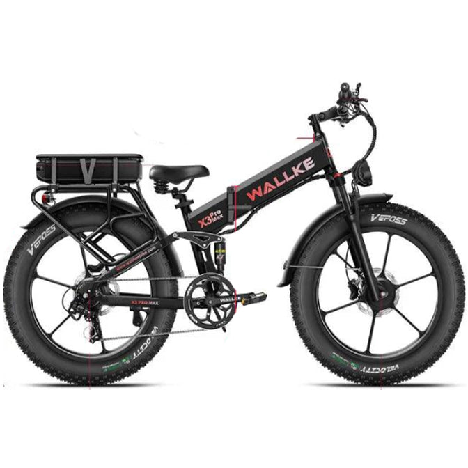 Wallke X3 Pro Max Electric Bike – Zingy
